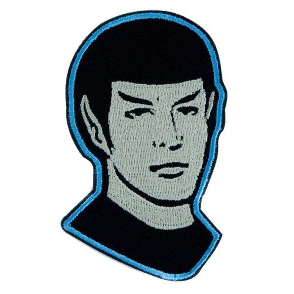 Accessories | Spock Embroidery Iron On Patch Applique Star Trek ...